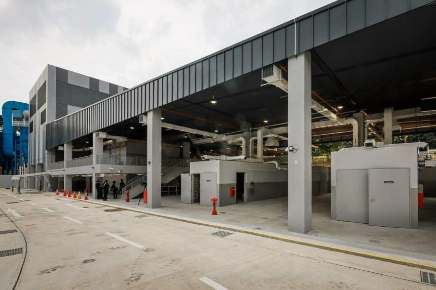 New SCDF facilities where firefighters train to battle large fires ...