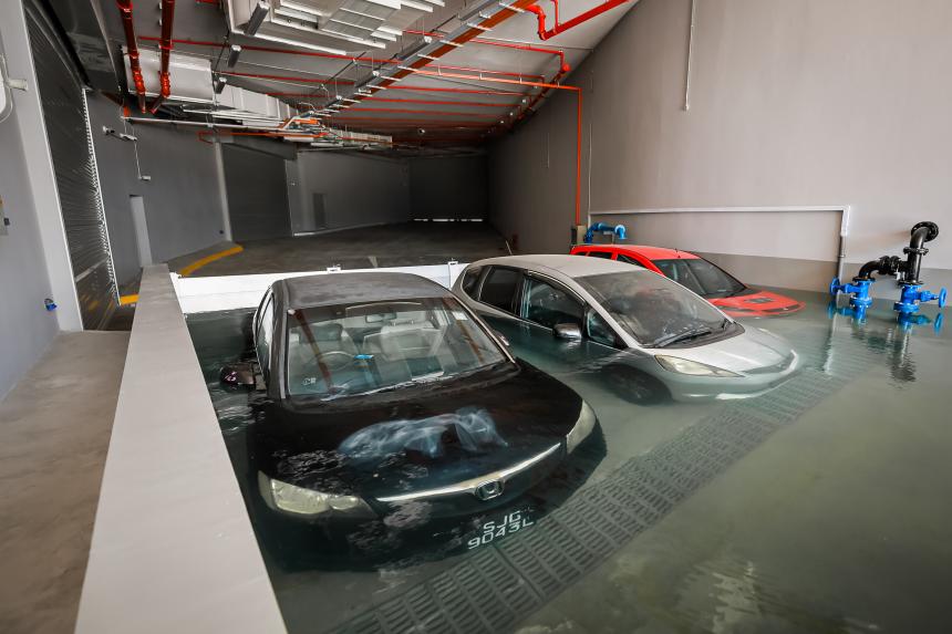 New SCDF facilities where firefighters train to battle large fires ...