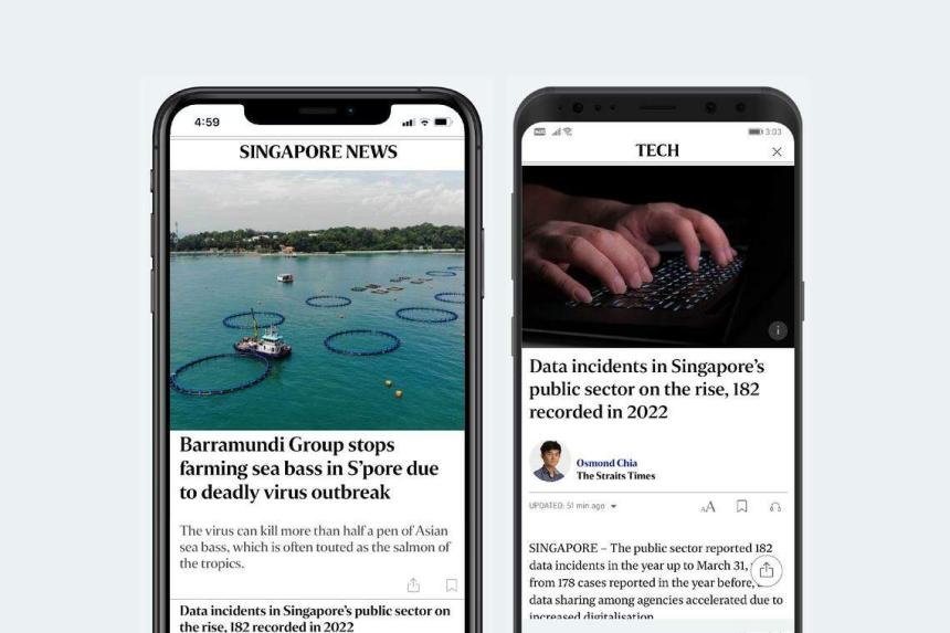 What’s new on The Straits Times app | The Straits Times