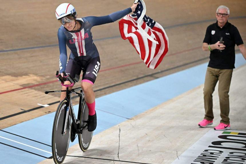 German sprinters win world cycling gold again, Dygert back up to speed ...