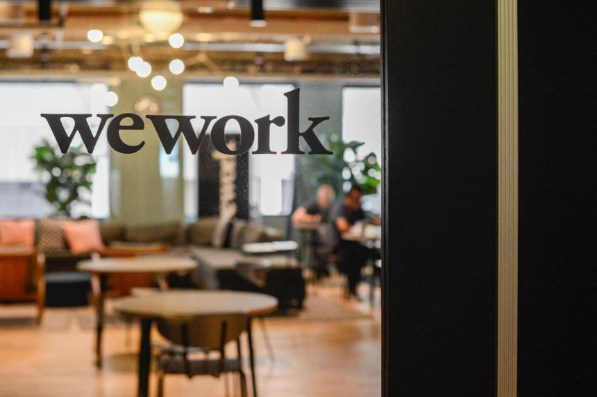 WeWork warns it might go out of business in stunning fall | The Straits ...