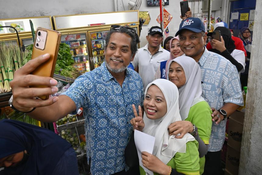 Malaysia’s ex-health minister Khairy lends star power to campaign for ...