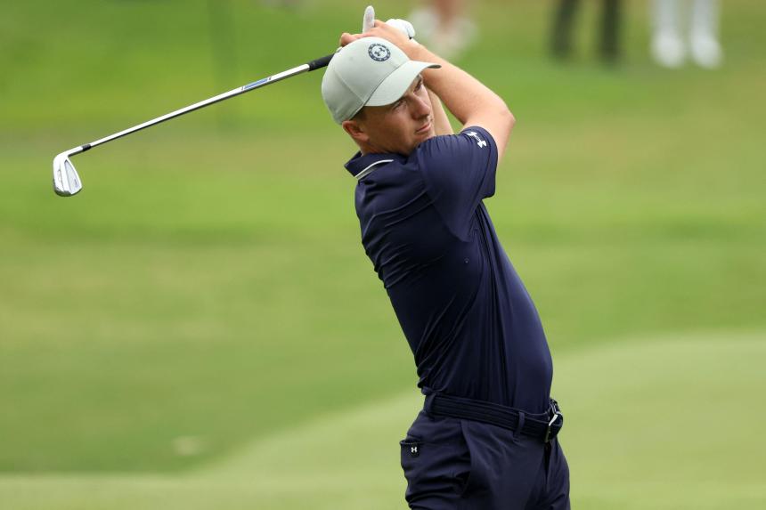 Eagle lifts Jordan Spieth into first-round lead at St Jude Championship ...