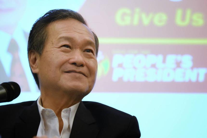 Tan Kin Lian, former NTUC Income chief executive, launches presidential ...
