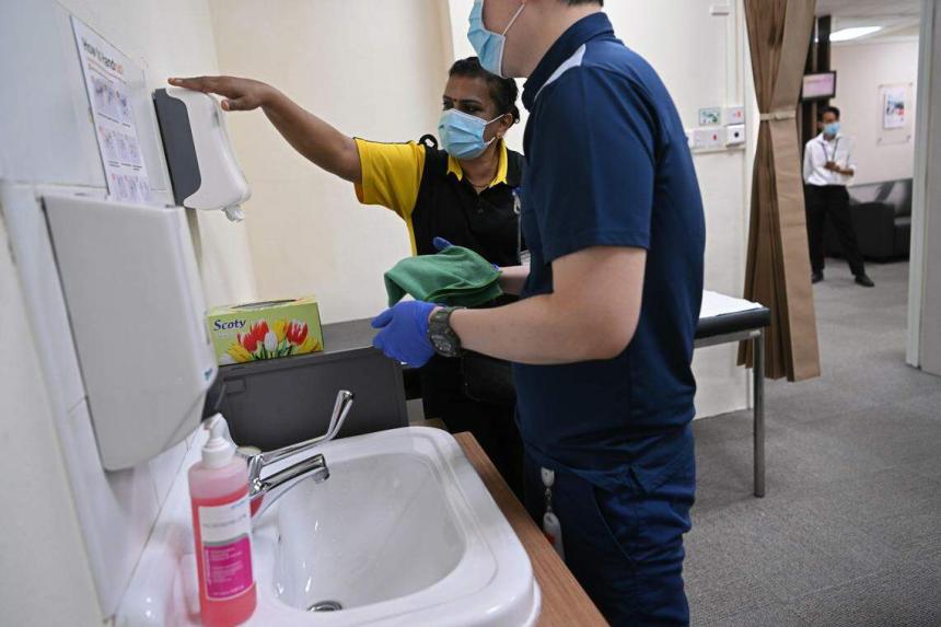 Man stayed in IMH ward for 2½ years, but now works part time as a cleaner | The Straits Times