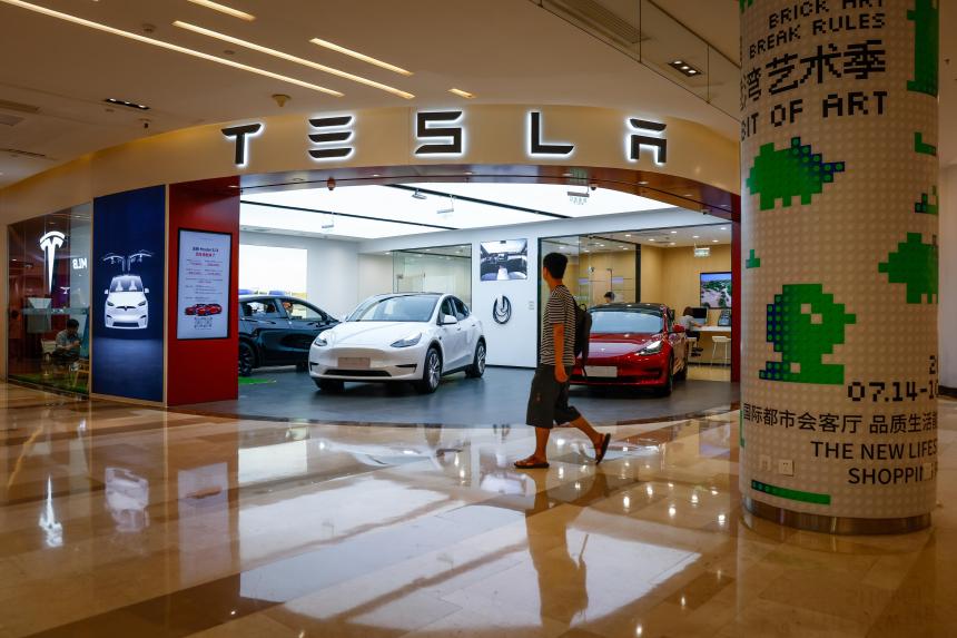 Tesla cuts China prices again, triggering slump in auto stocks | The ...