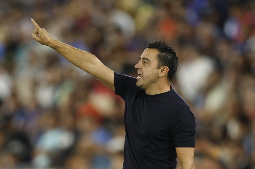 Xavi Hernandez fumes at refereeing after Barcelona are held by Getafe ...