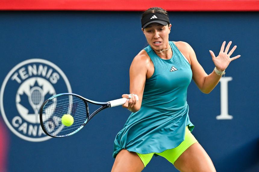 Jessica Pegula steamrolls Liudmila Samsonova to claim Canadian Open ...