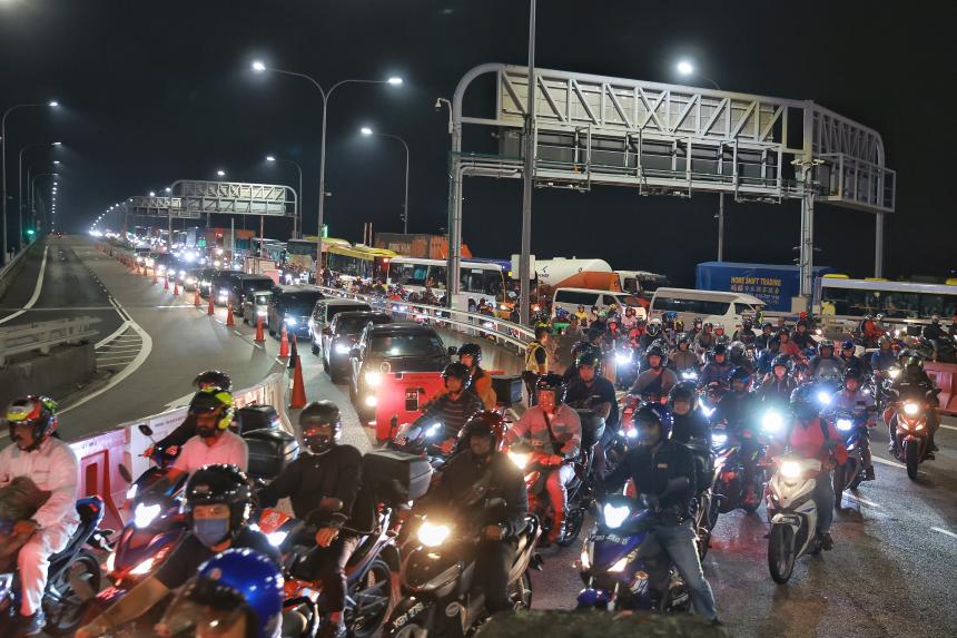 Faster immigration clearance for incoming motorcyclists at Tuas ...