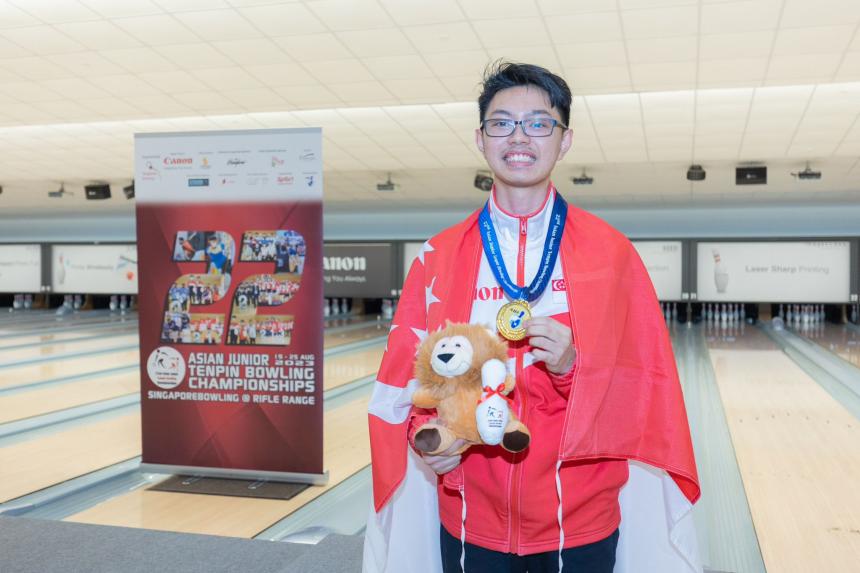 Aiman Lim wins Singapore’s first boys’ singles title in over a decade ...