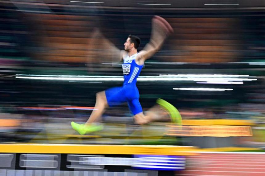 Greek Miltiadis Tentoglou wins long jump gold with final leap | The ...