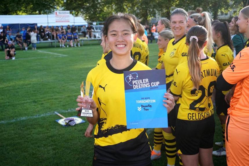Singapore footballer Danelle Tan raring to go as Dortmund kick off ...
