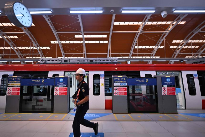 Greater Jakarta LRT to serve passengers from Aug 28 | The Straits Times
