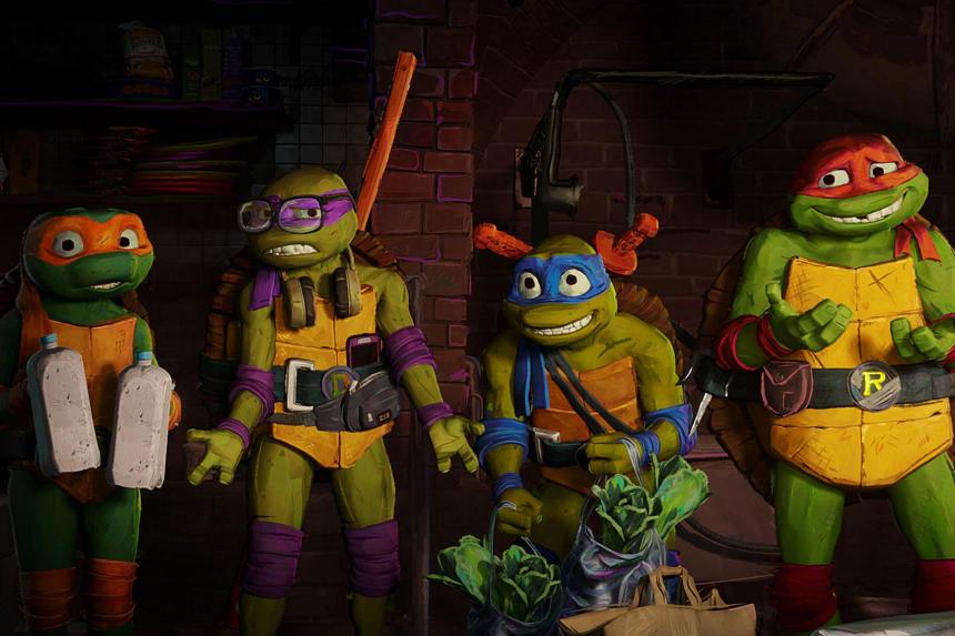 At The Movies: The Turtles are back in a fresh, funny new format | The ...