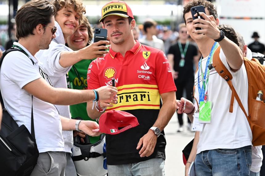 Charles Leclerc 'not in a rush' to extend Ferrari contract | The ...