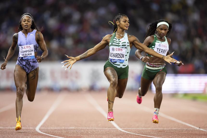 Sha’Carri Richardson and Noah Lyles shine in Zurich, but rare defeat ...
