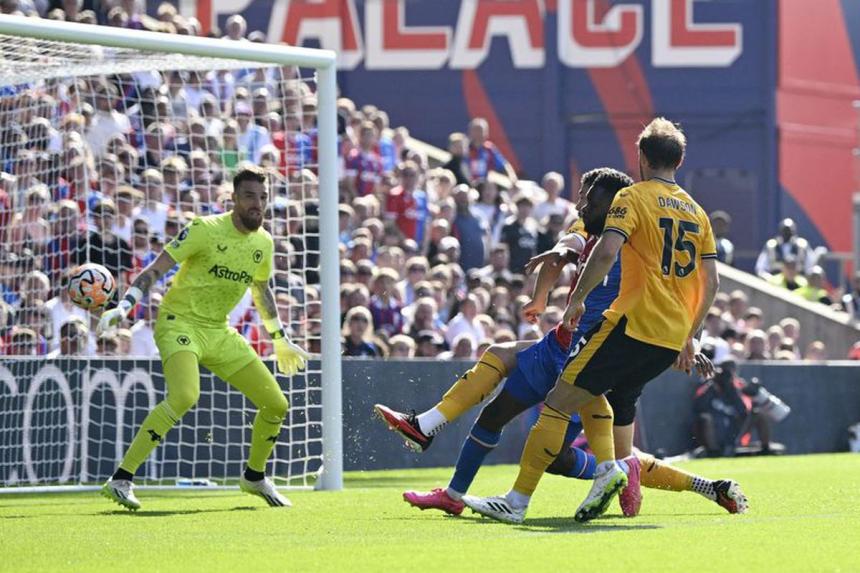 Edouard double fires Palace to 3-2 win over Wolves | The Straits Times