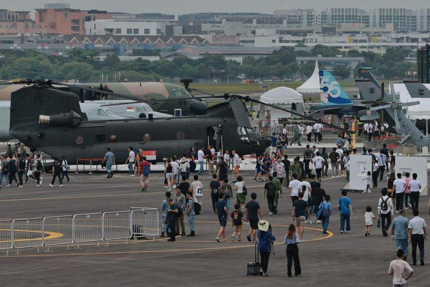 Jet scramble, troop deployment by helicopter on display at RSAF Open ...
