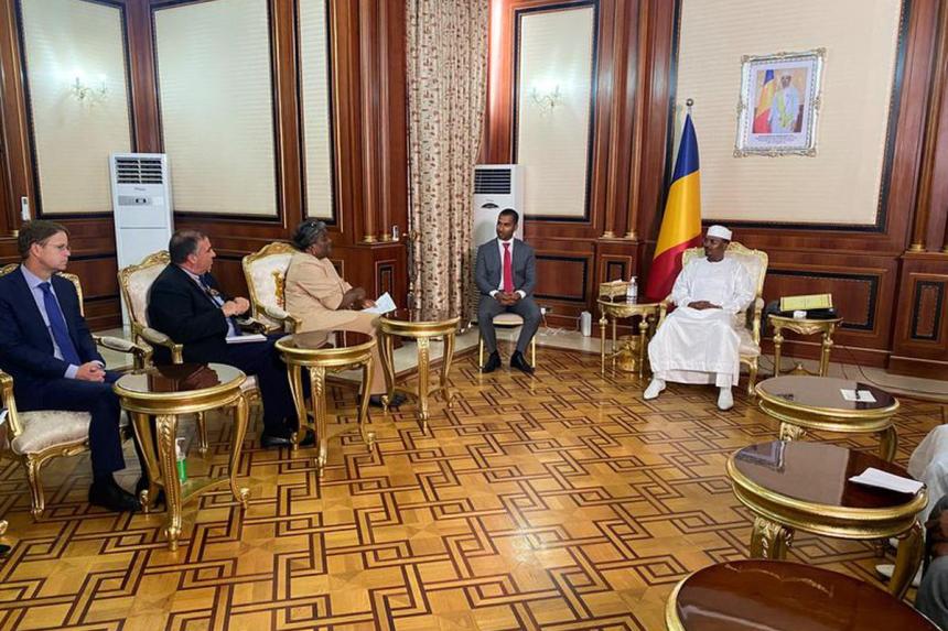 Chad president talks election challenges with US envoy to UN | The ...