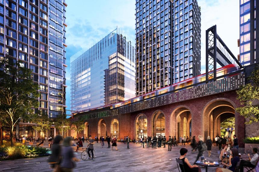Bankside Yards, UK’s first large-scale fossil fuel-free development ...