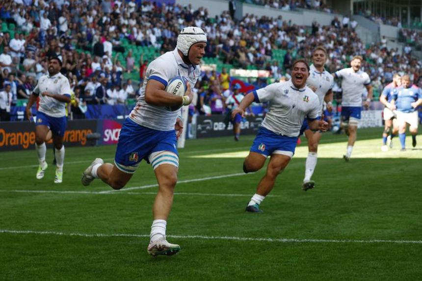 Poor Italy secure bonus-point win over Namibia | The Straits Times