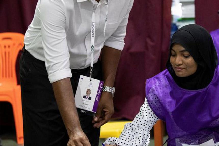 Maldives opposition candidate Muizzu ahead in presidential race -local ...