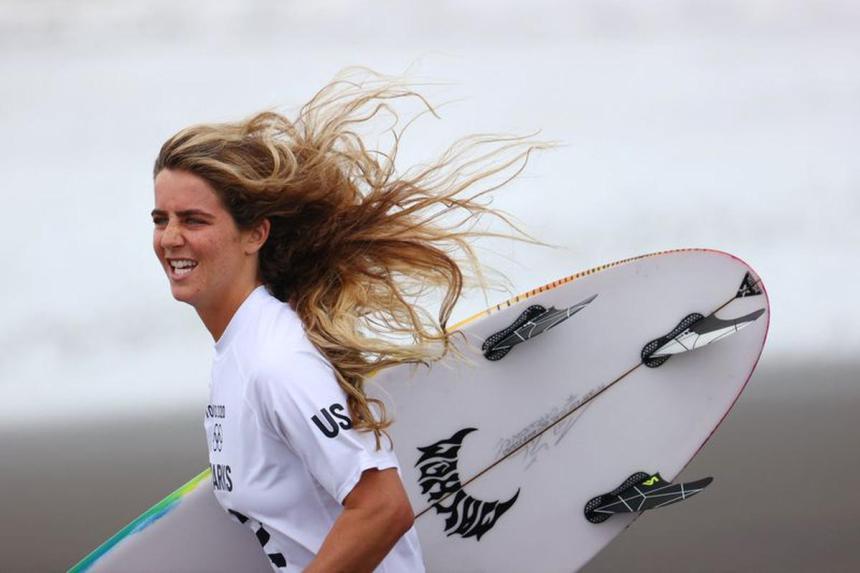 Caroline Marks wins her first world surfing title, Filipe Toledo goes ...
