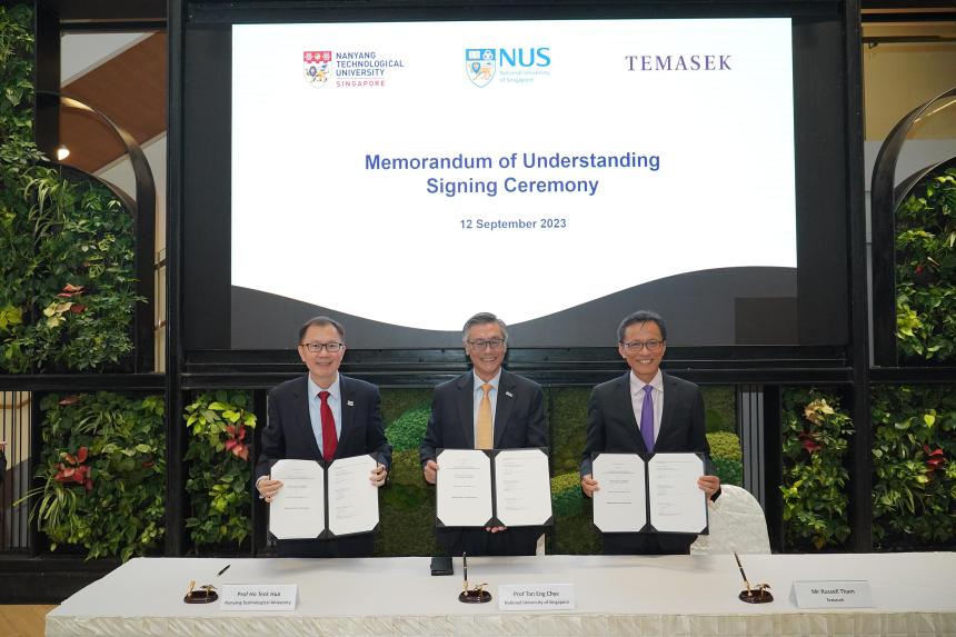 Promising deep tech start-ups can tap new $75m programme by Temasek, NUS, NTU | The Straits Times