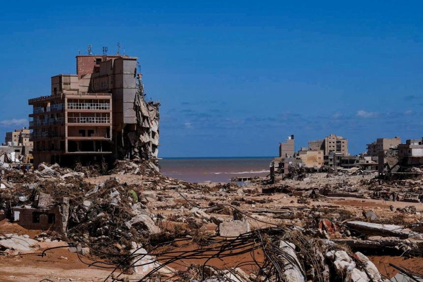 Fears mount of surging death toll in Libya flood disaster | The Straits ...