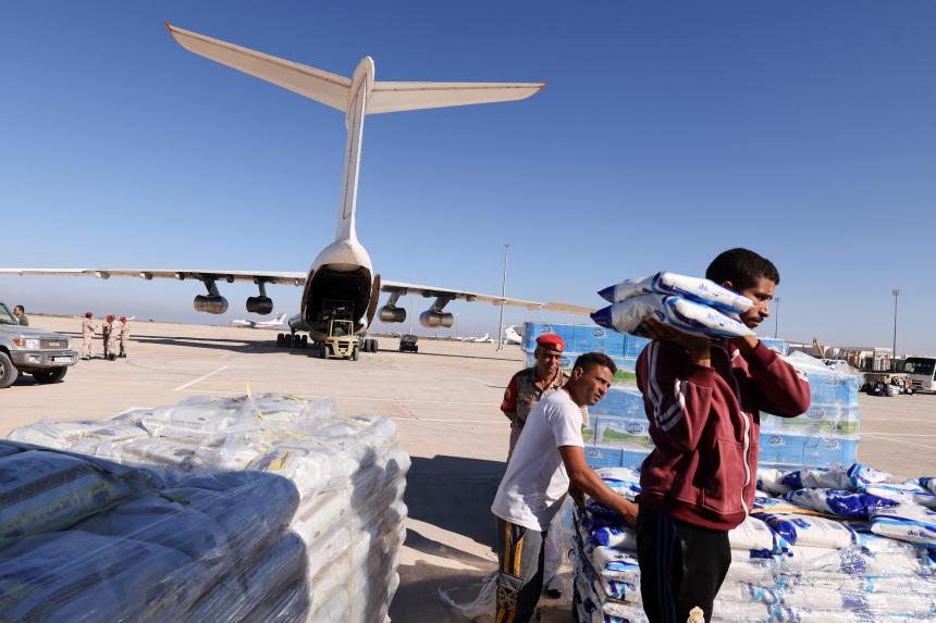 Aid arrives as Libya copes with flooding aftermath | The Straits Times