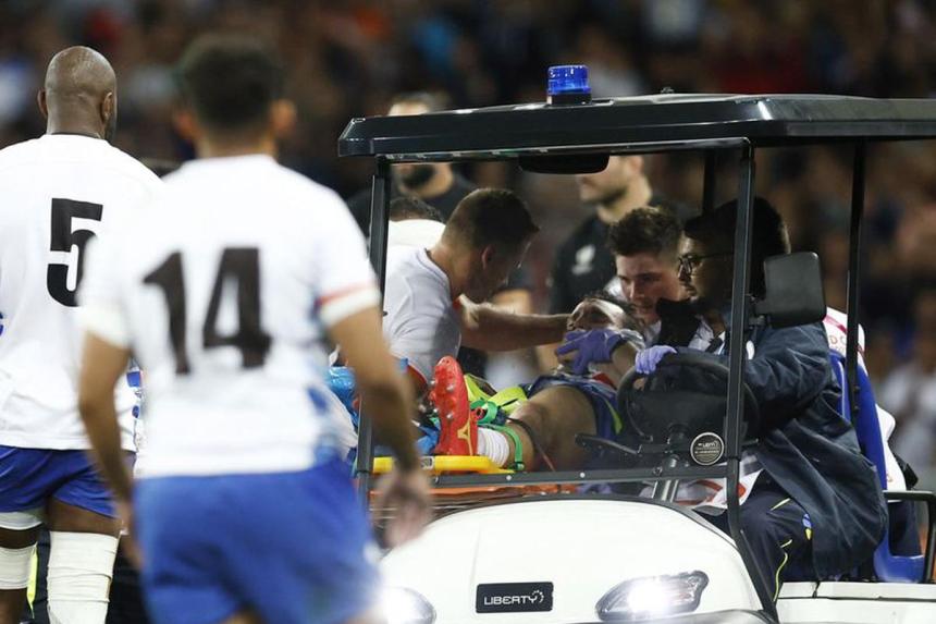 Freak injury for Namibia's Malan not as bad as feared | The Straits Times