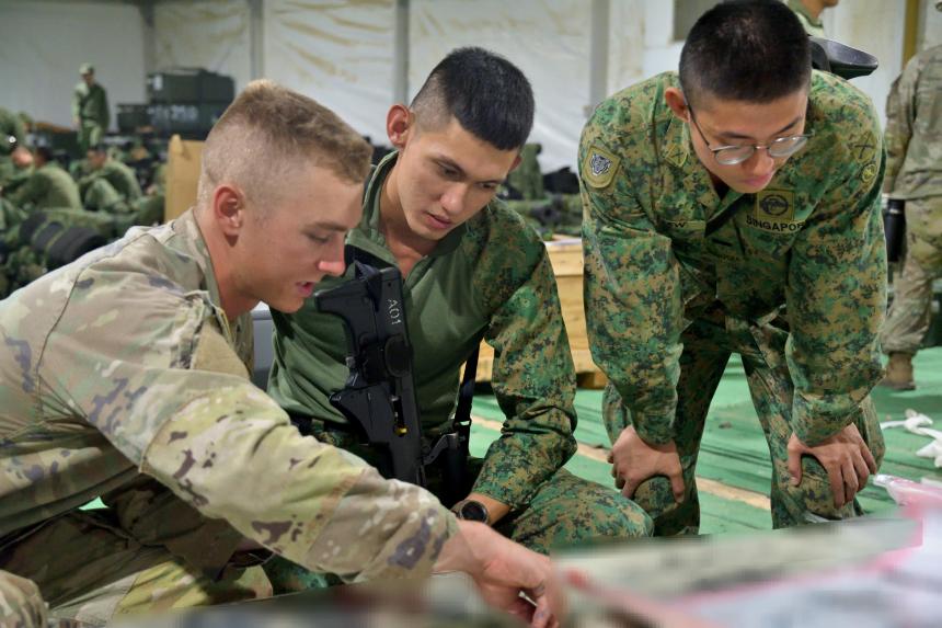 Singapore Army and US Army take part in annual exercise in California | The Straits Times