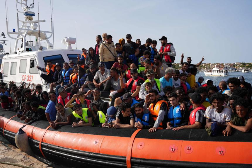 What's really going on with migrant arrivals on Italy's Lampedusa ...