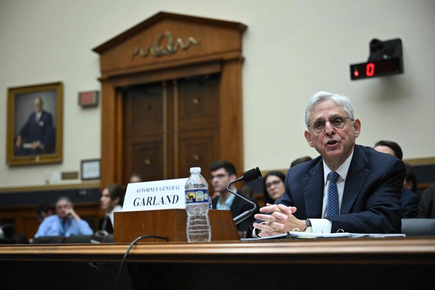 US Attorney-General tells Republicans: 'I am not Congress' prosecutor ...