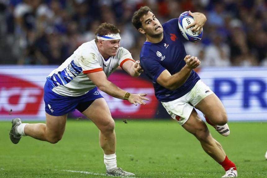 Namibia overawed then overwhelmed in Marseille bearpit | The Straits Times