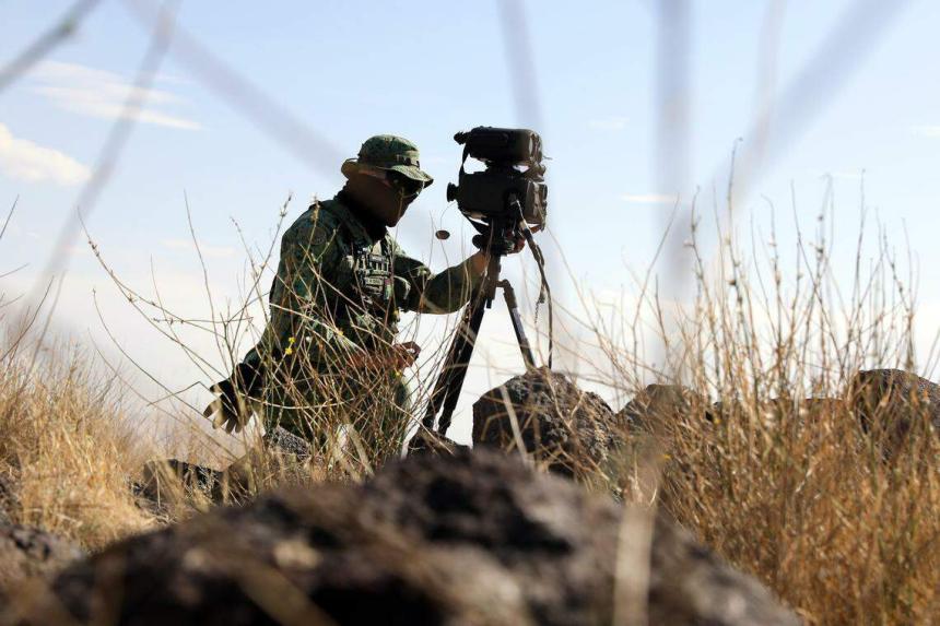 Large training area allows greater scope of integrated sense and strike ...