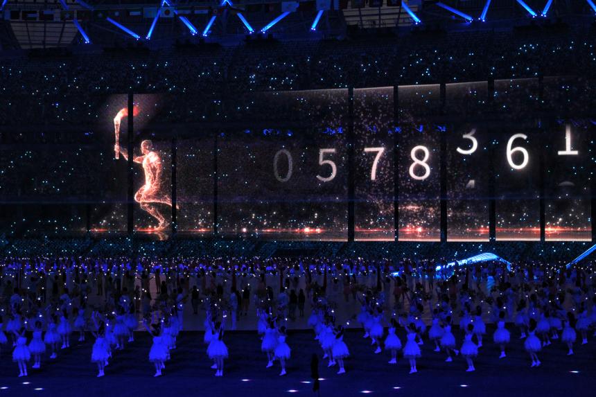 In Pictures: Opening ceremony of 19th Asian Games | The Straits Times