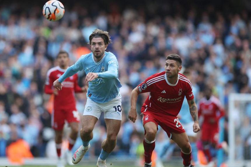 Man City beat Nottingham Forest 2-0 despite Rodri red card | The ...