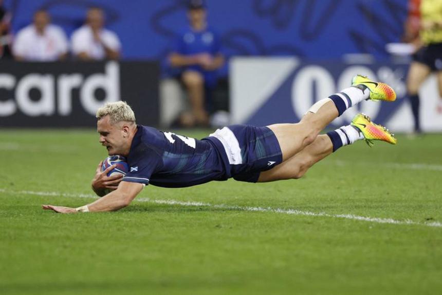 Seven-try Scotland see off Tonga in 45-17 World Cup win | The Straits Times