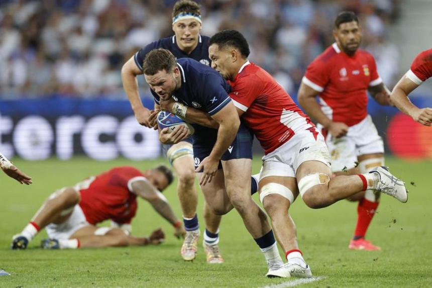 Tongan tackling ruffles Scots, and officials | The Straits Times
