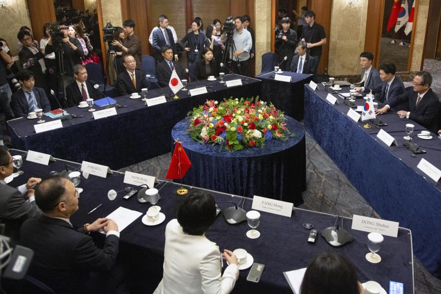 Resumption of trilateral summit first step towards mending South Korea ...