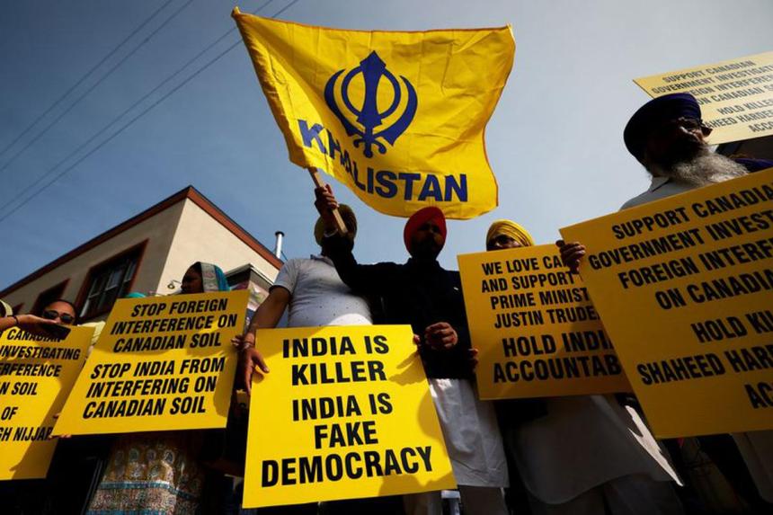 Canadian Sikhs stage protests against Indian government over murder ...