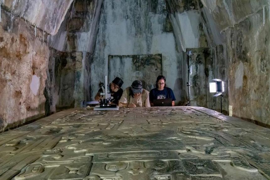 Ancient Maya grave found in Mexico as tourist rail project advances ...