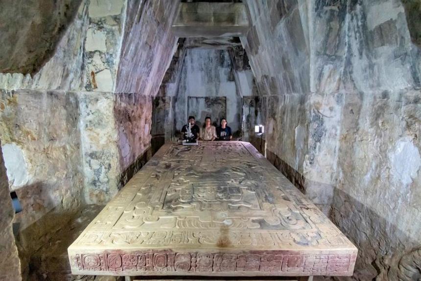 Ancient Maya grave found in Mexico as tourist rail project advances ...