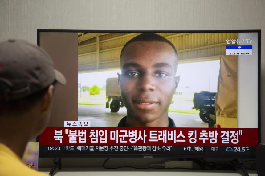 US soldier Travis King heads home after North Korea expels him | The Straits Times