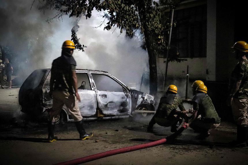 Protesters in India’s Manipur state try to storm home of chief minister ...