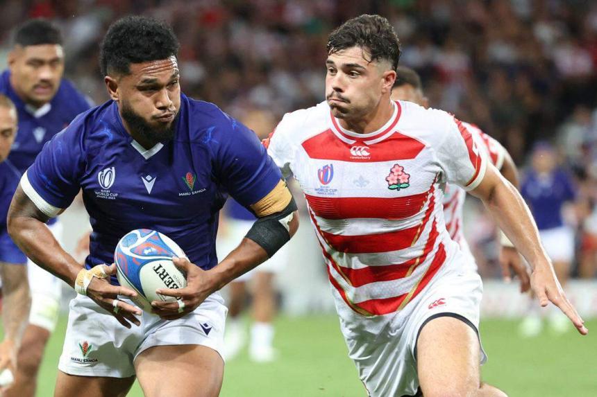 England into Rugby World Cup quarter-finals as Japan beat Samoa | The ...