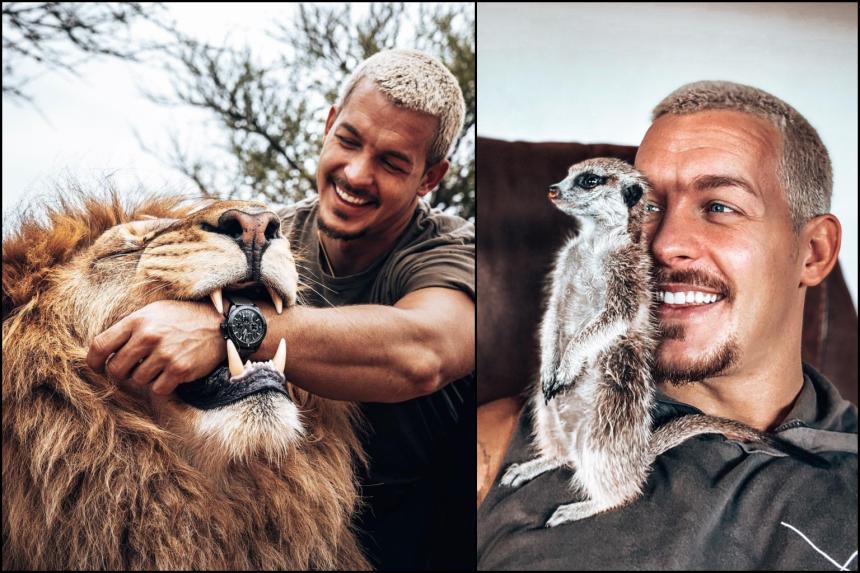 For wildlife conservationist Dean Schneider, lions are easier to ...