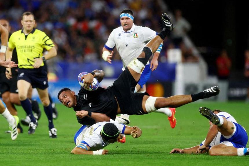 Relentless All Blacks dismantle Italy 96-17 in Lyon | The Straits Times