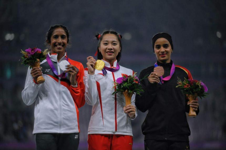 ‘150,000%’ effort does it for Shanti Pereira, who clinches 100m silver ...